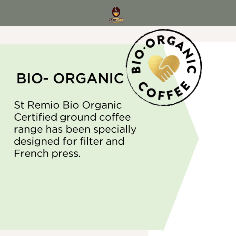 KAFECAFE. STREMIO HOUSE BLEND BIO GOUND COFFEE ORGANIC